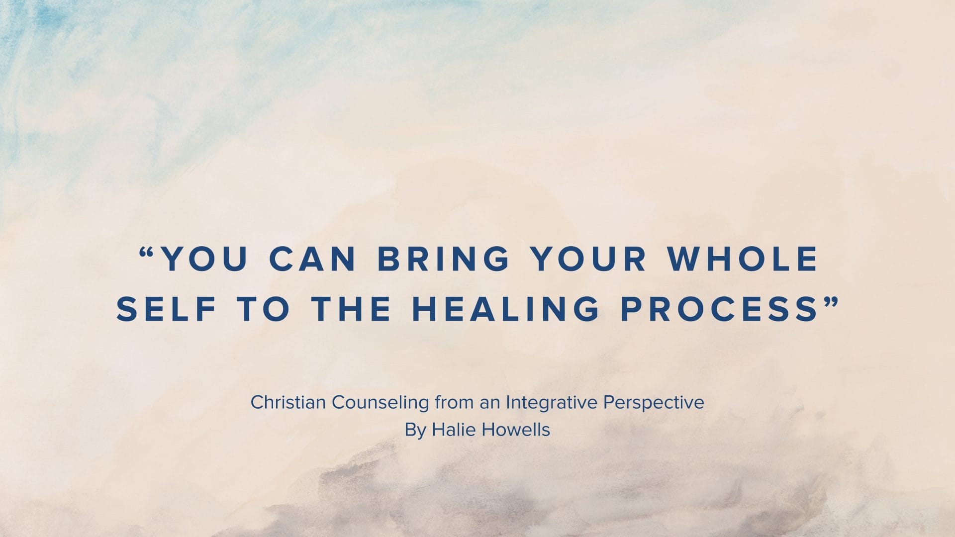 Christian Counseling: What an Integrative Approach Really Means